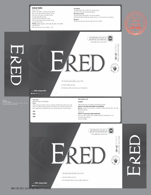 Ered – Vitamin E – Dược Phẩm Ucan Pharma