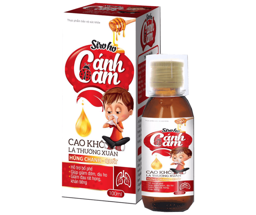 Siro ho Cánh Cam – Dược Phẩm Ucan Pharma